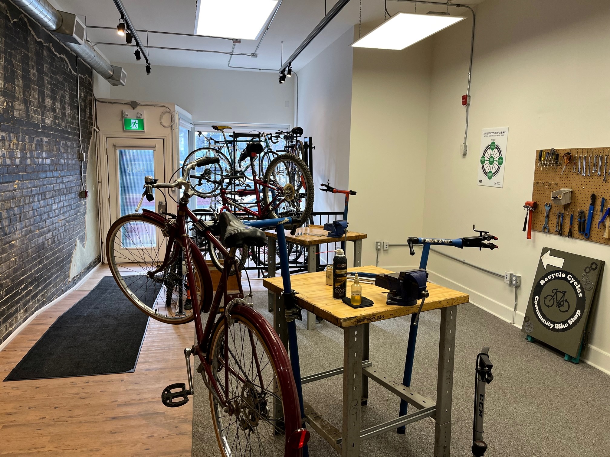 Recycle Cycles: Community Bike Shop